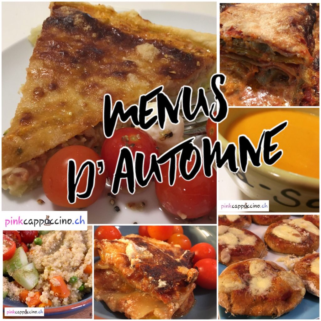 Menus d’automne – pinkcappuccino.ch